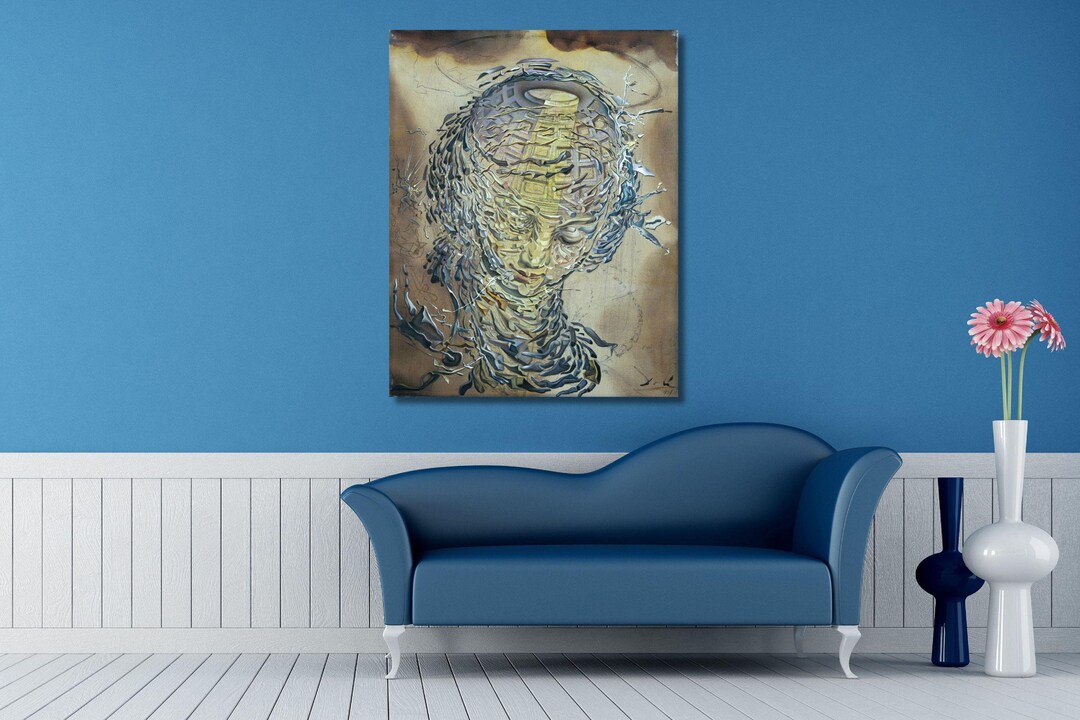 Salvador Dali: Exploding Raphael Head (1951) Canvas Wall Art/dali ...