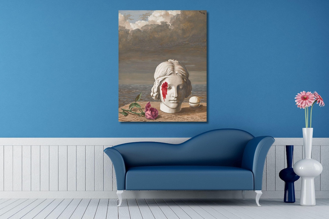 René Magritte: Memory (circa 1948) Canvas Wall Art/magritte Painting ...