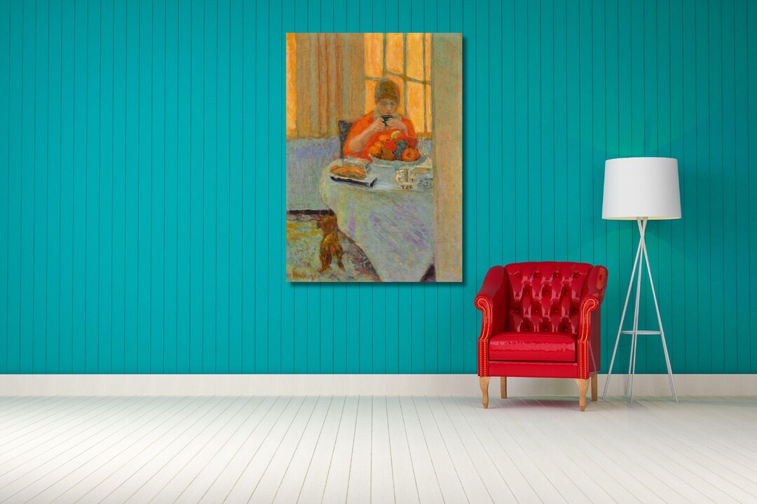Pierre Bonnard: Breakfast (1917) Canvas Art/high Quality Print/artwork ...