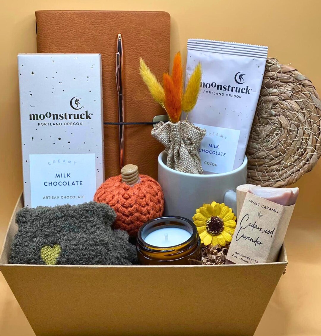 Hygge Gift Box, Self Care Gift Box, Cozy Gift Box, Care Package for Her ...