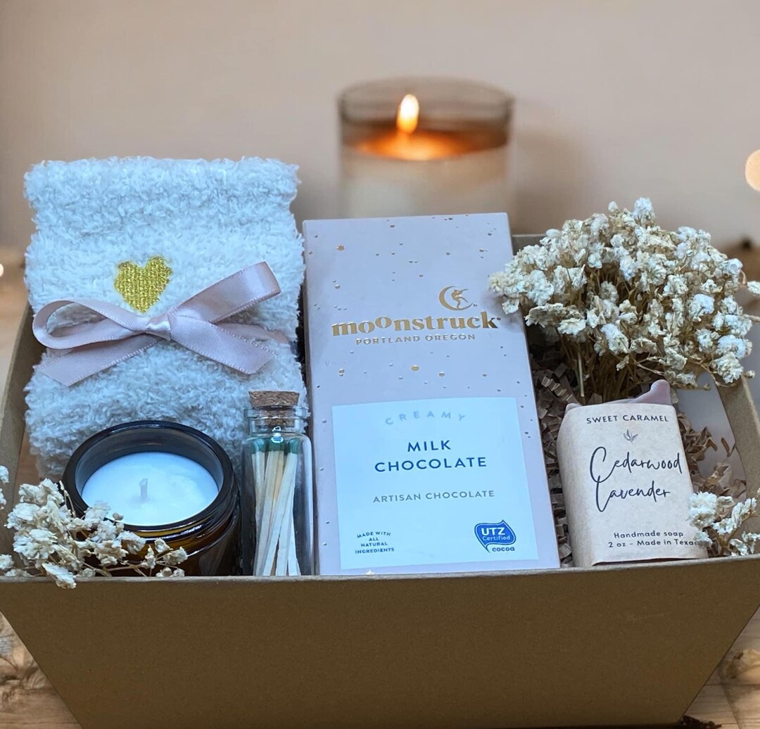 Hygge Gift Box, Self Care Gift Box, Cozy Gift Box, Care Package for Her ...