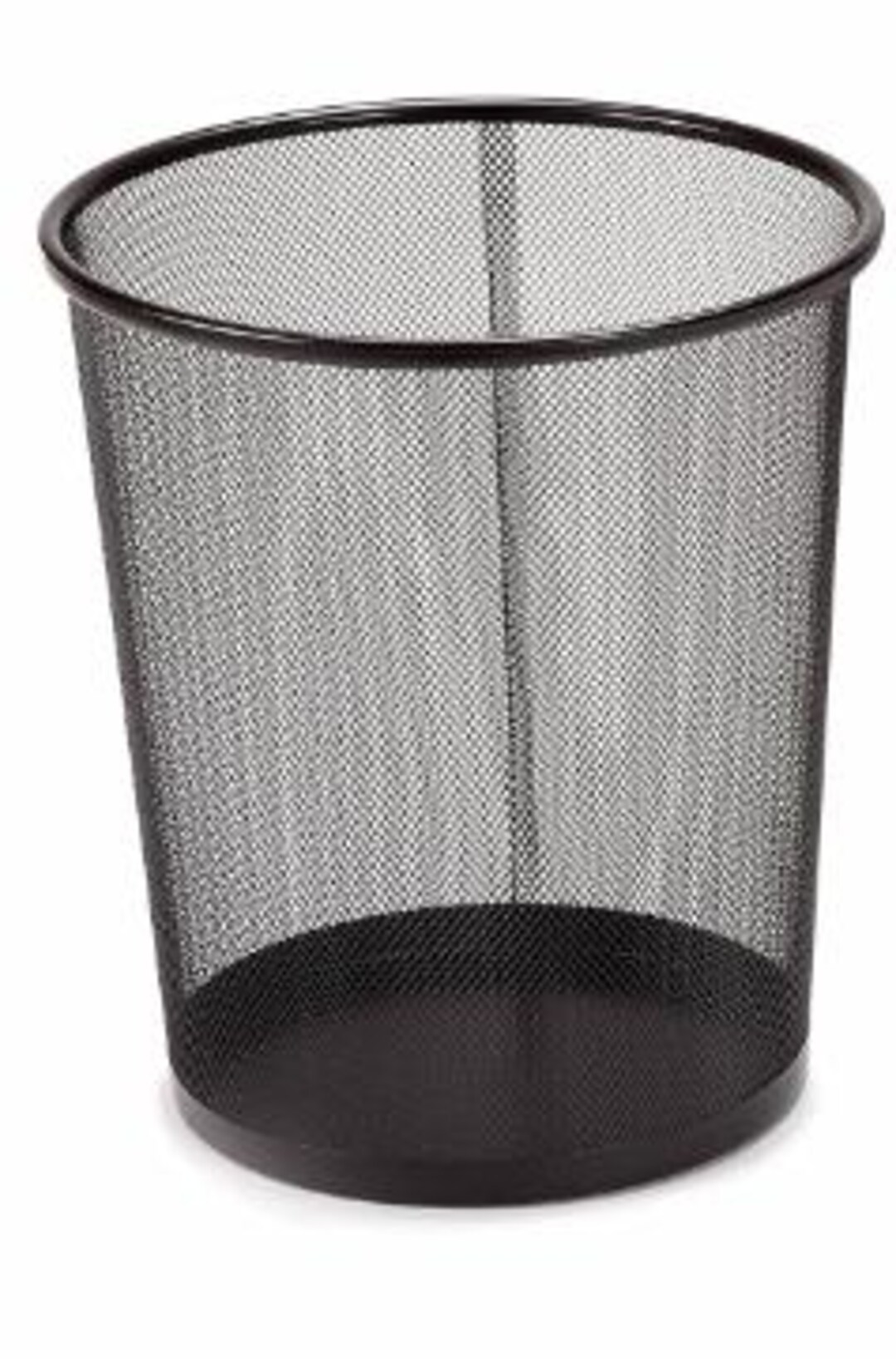Metal Wire Mesh Waste Basket Garbage Trash Can for Office Home Bedroom ...