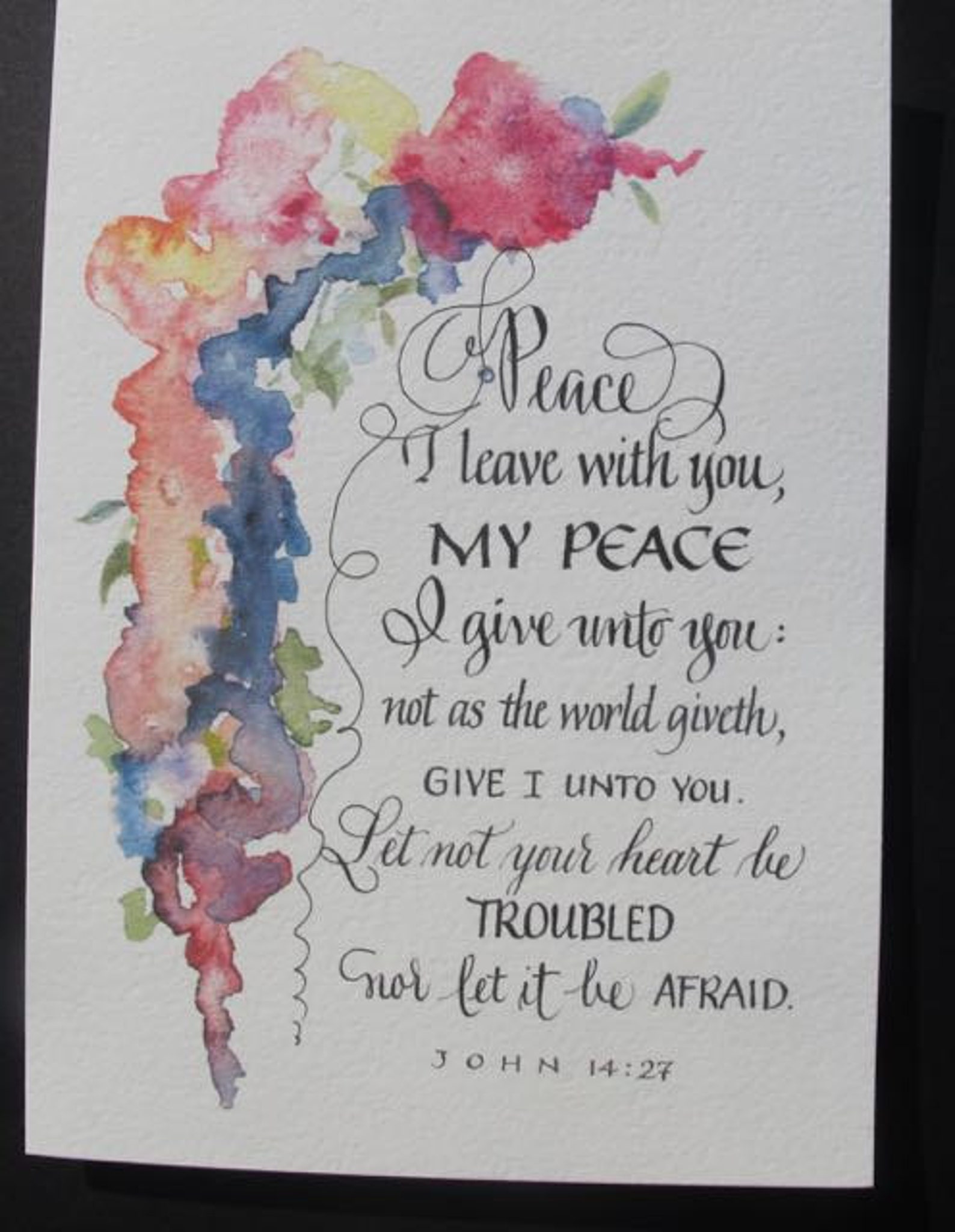 Handmade Christian Greeting Card - Etsy