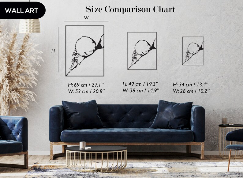 Sisyphus Myth Wall Art, Greek Mythology Home Decor, Motivational Wall ...
