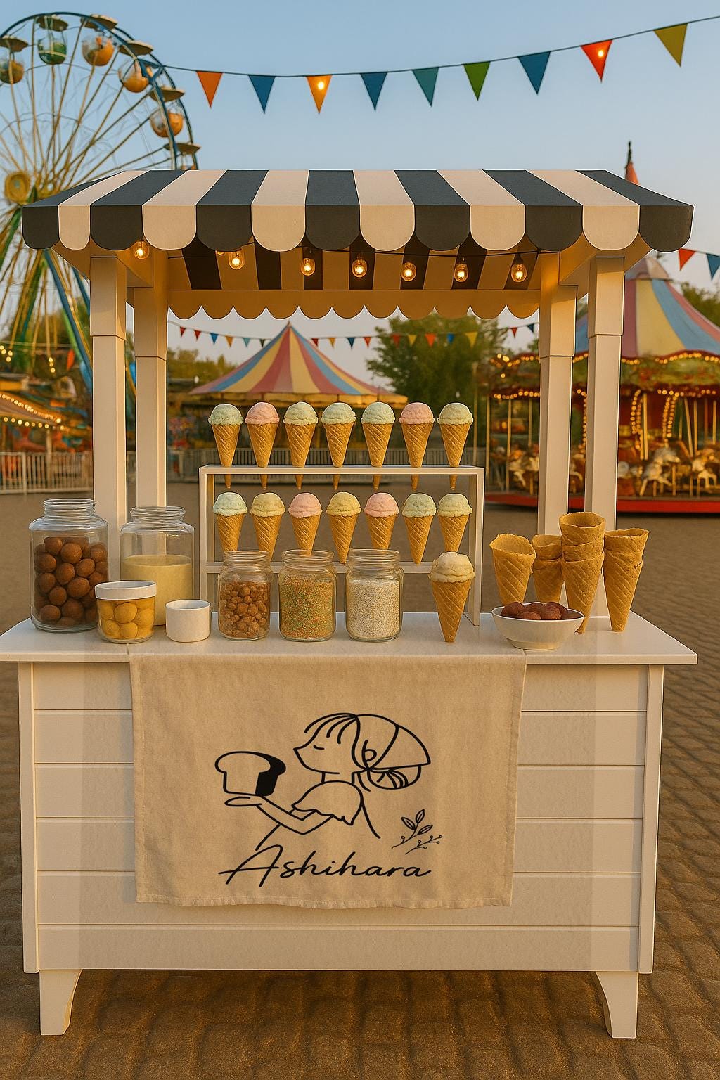 Custom Bakery Shop Custom Business Table Sign, Personalized Vendor ...