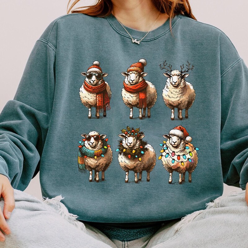 Christmas Sheep - Etsy