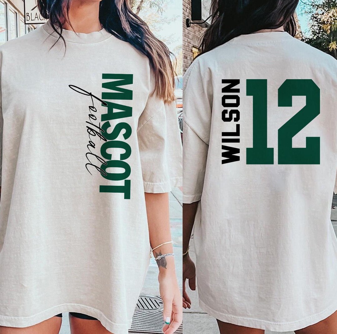 Personalized Football Shirt, Custom Football Tee, Game Day Football T ...