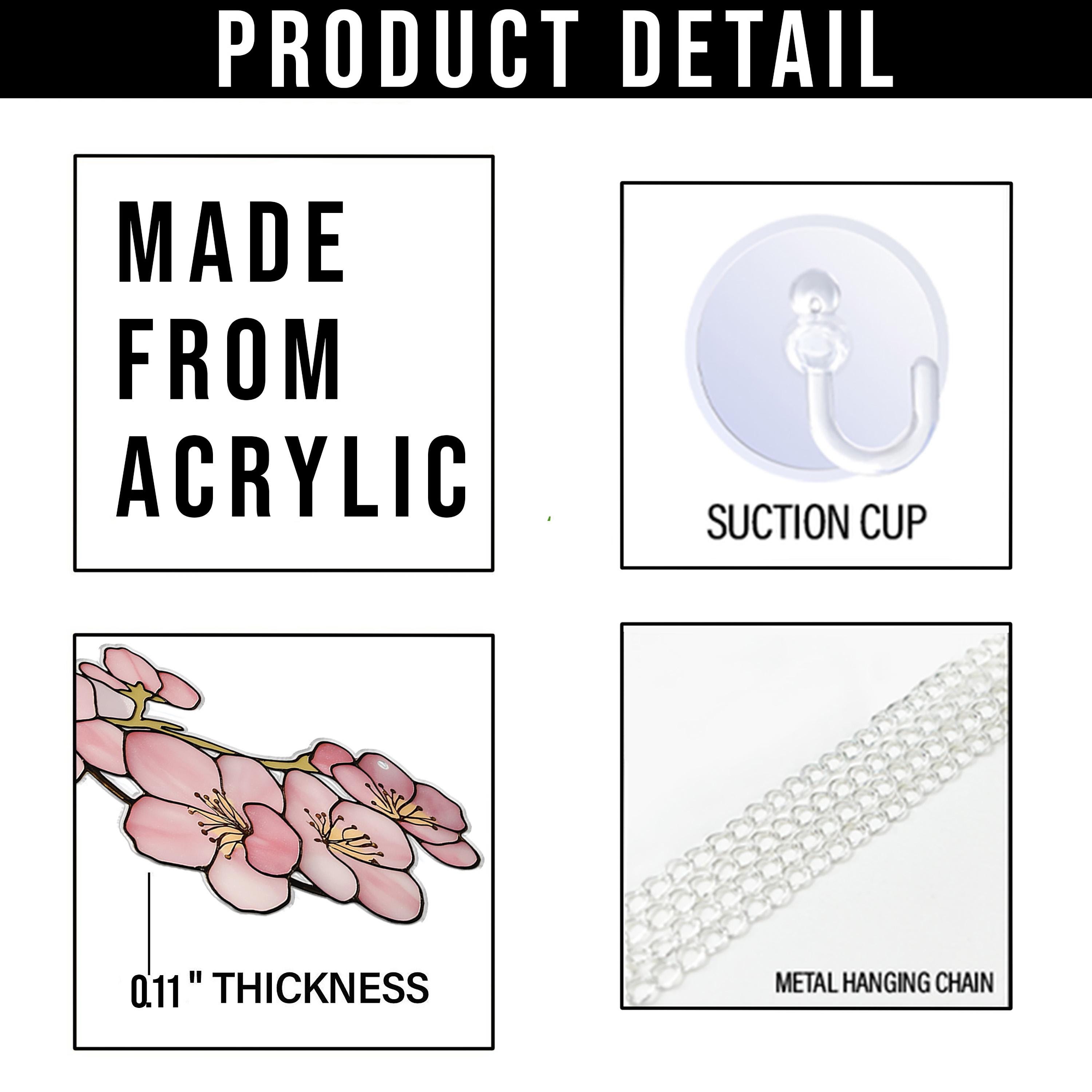 Raven Gothic on Lantern Acrylic Window Hanging, Gothic Decor Raven Crow ...