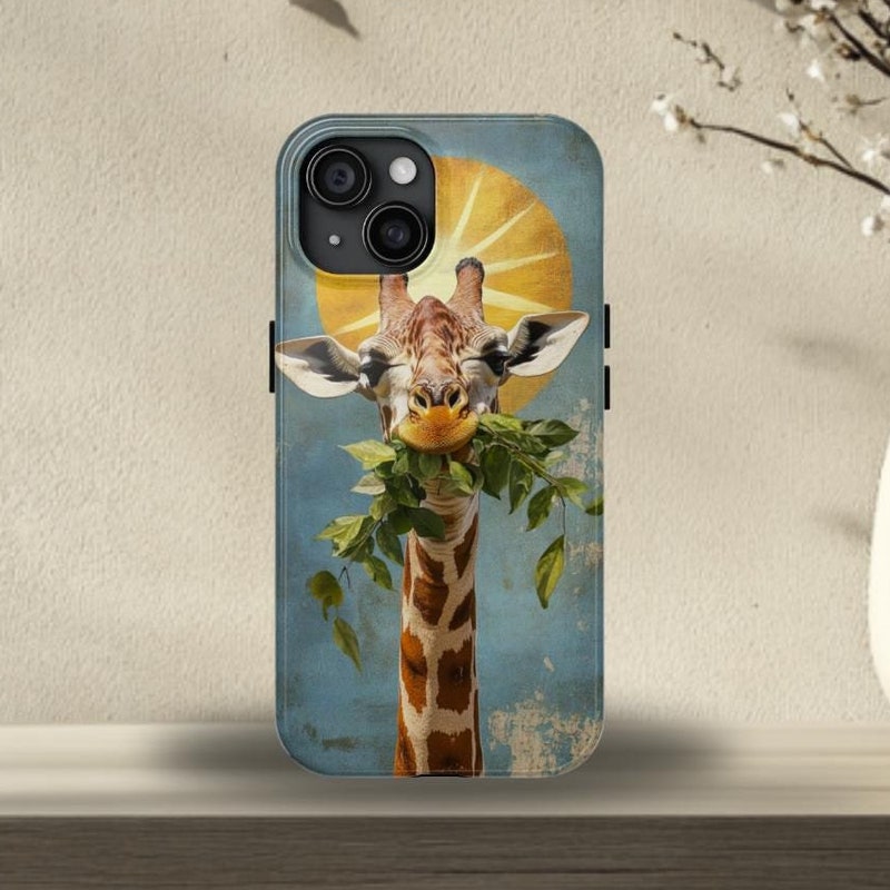 Giraffe iPhone Case - Etsy