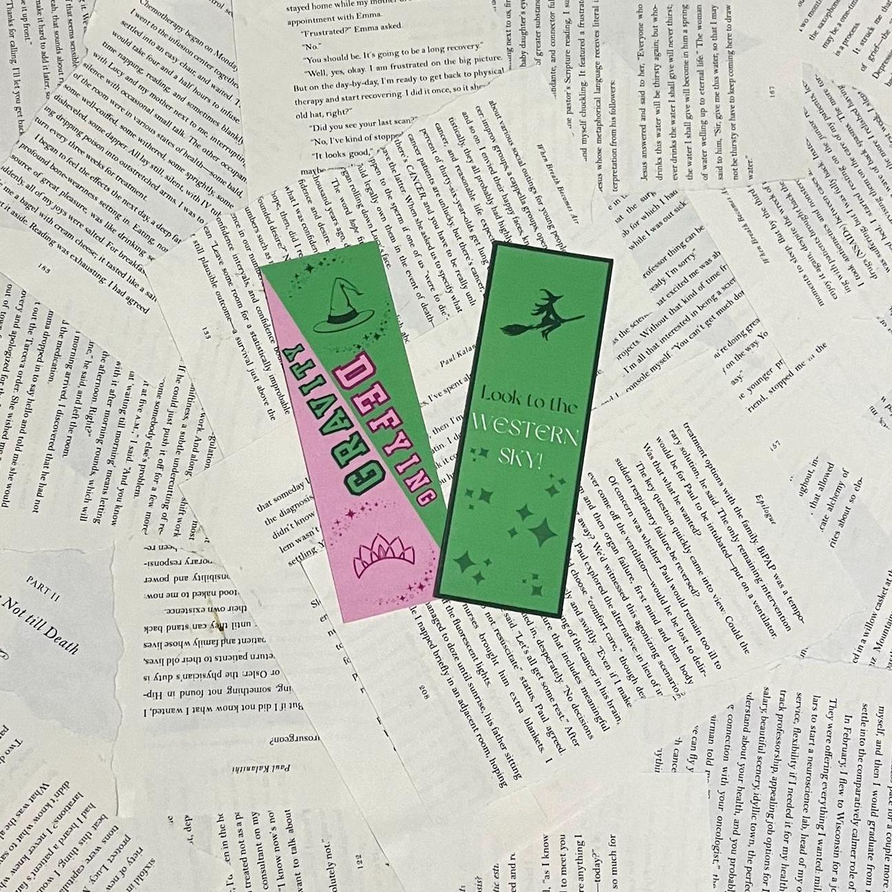 Wicked Inspired Bookmarks (2 Pack) - Etsy