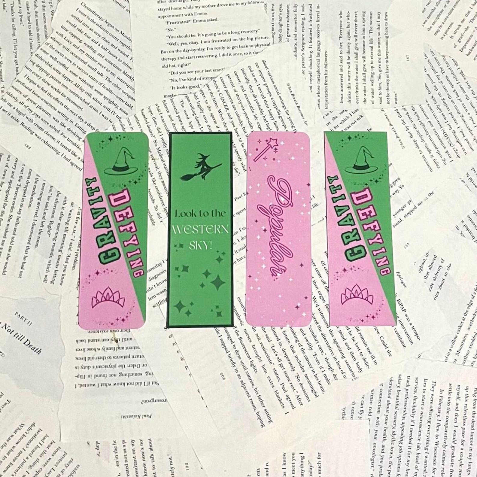 Wicked Inspired Bookmarks (2 Pack) - Etsy