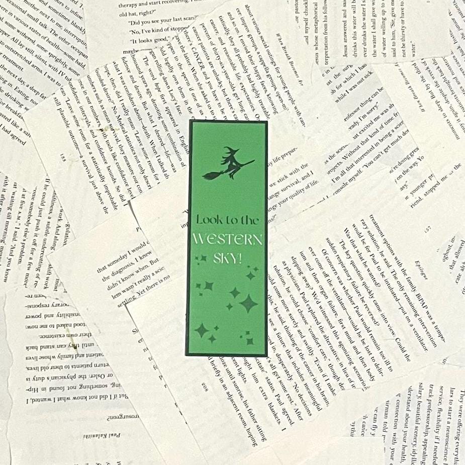 Wicked Inspired Bookmarks (2 Pack) - Etsy