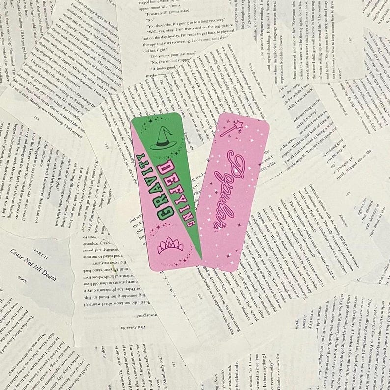 Wicked Inspired Bookmarks (2 Pack) - Etsy