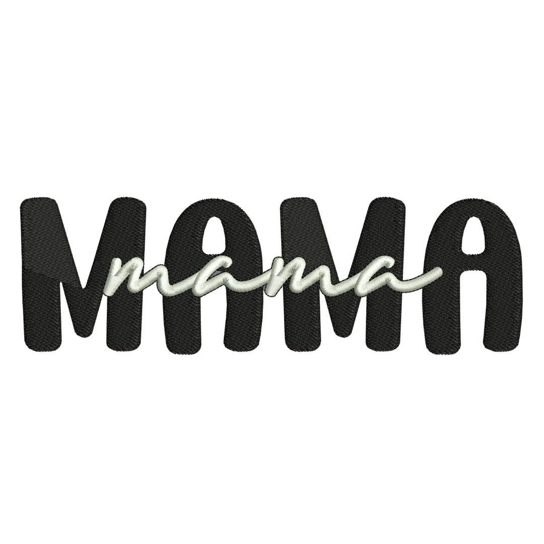 Mama Applique Design, Cute Mama Machine Embroidery Designs, Modern ...