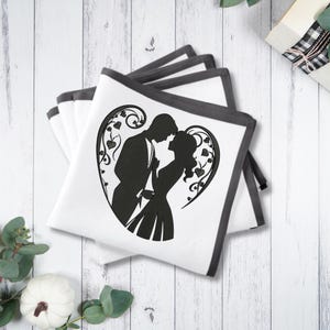 Romantic Couple Embroidery Designs Bundle, His and Hers Patterns for ...