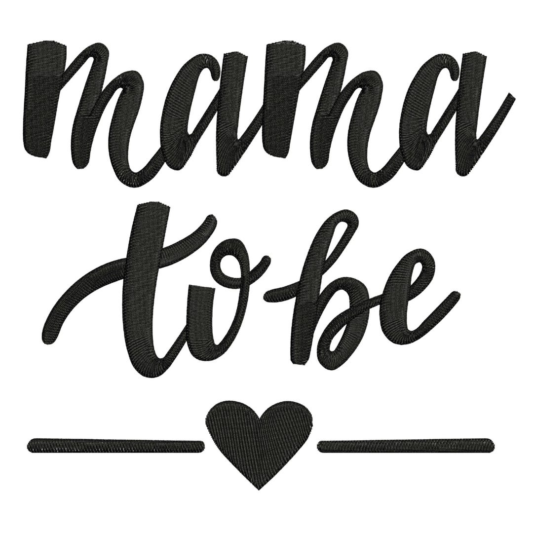 To Be Mom Embroidery Design, Expecting Mom Gift Embroidery, Mama ...