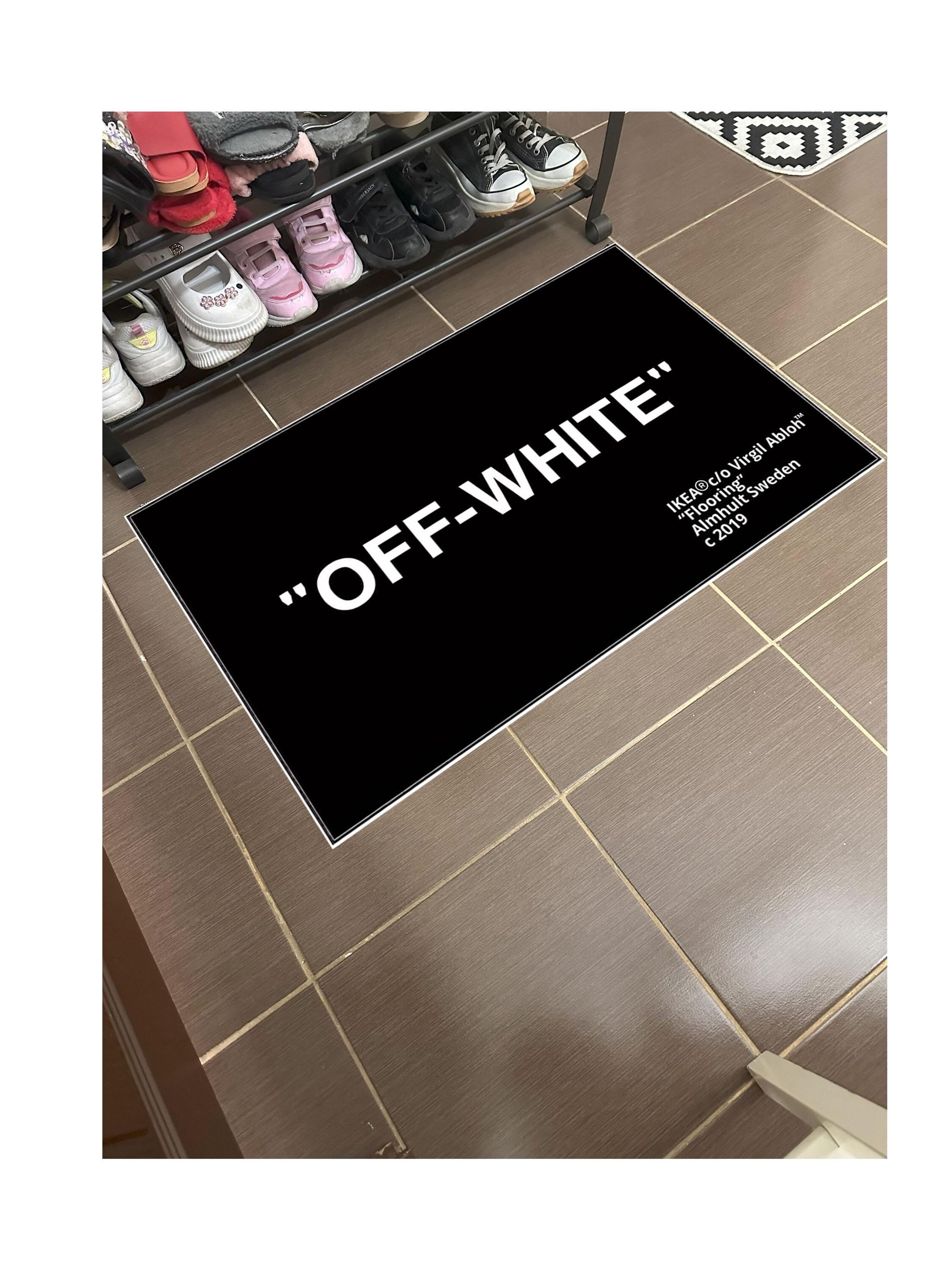 Flat Rug, off White, Cool Rug, Keep off Rug, Custom Rug, off White Rug ...