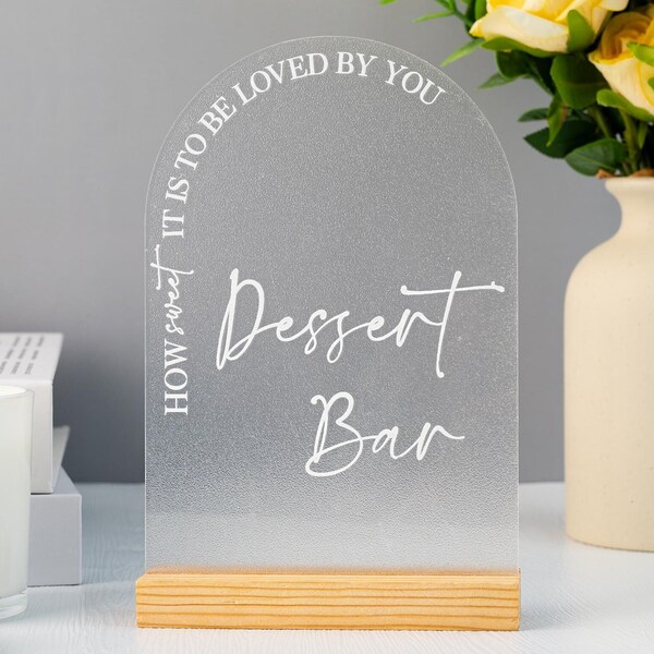 Dessert Table Signs - Etsy