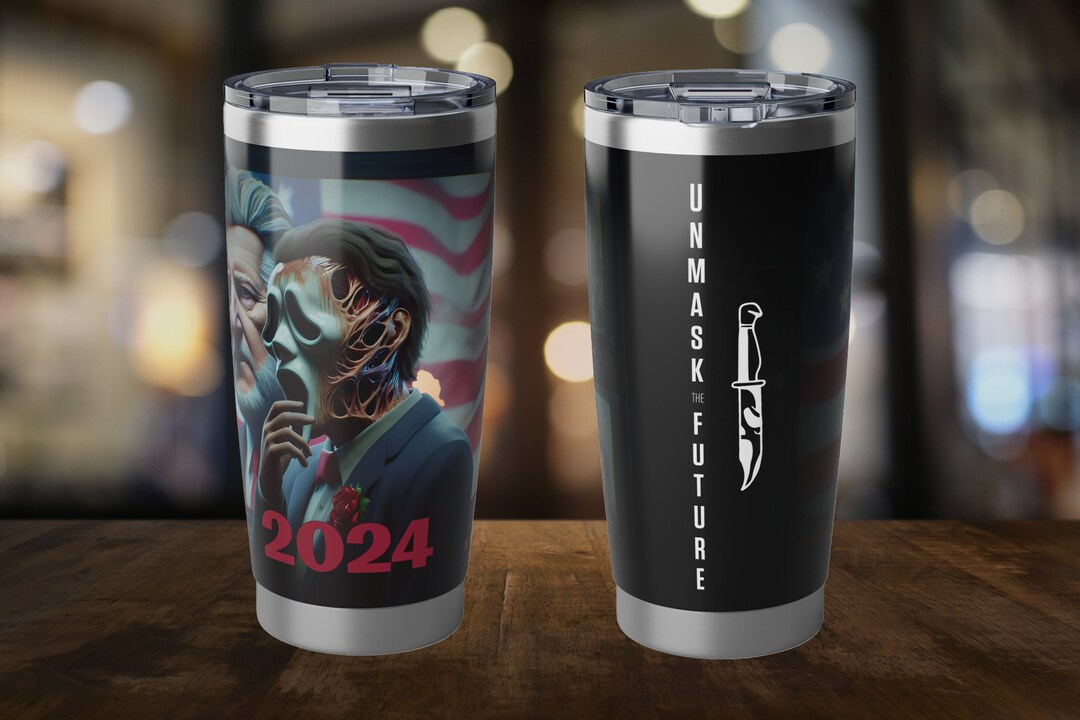 Ghostface for Office 2024 Election Tumbler Election Conspiracy Ghost ...