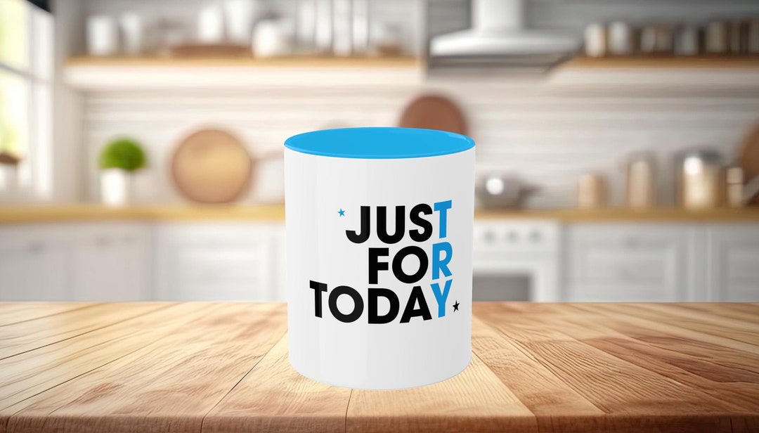 Addiction Recovery Mug | Just for Today Mug | We Do Recover | Clean and ...