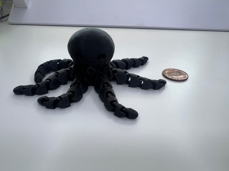 3D Printed Octopus - Etsy
