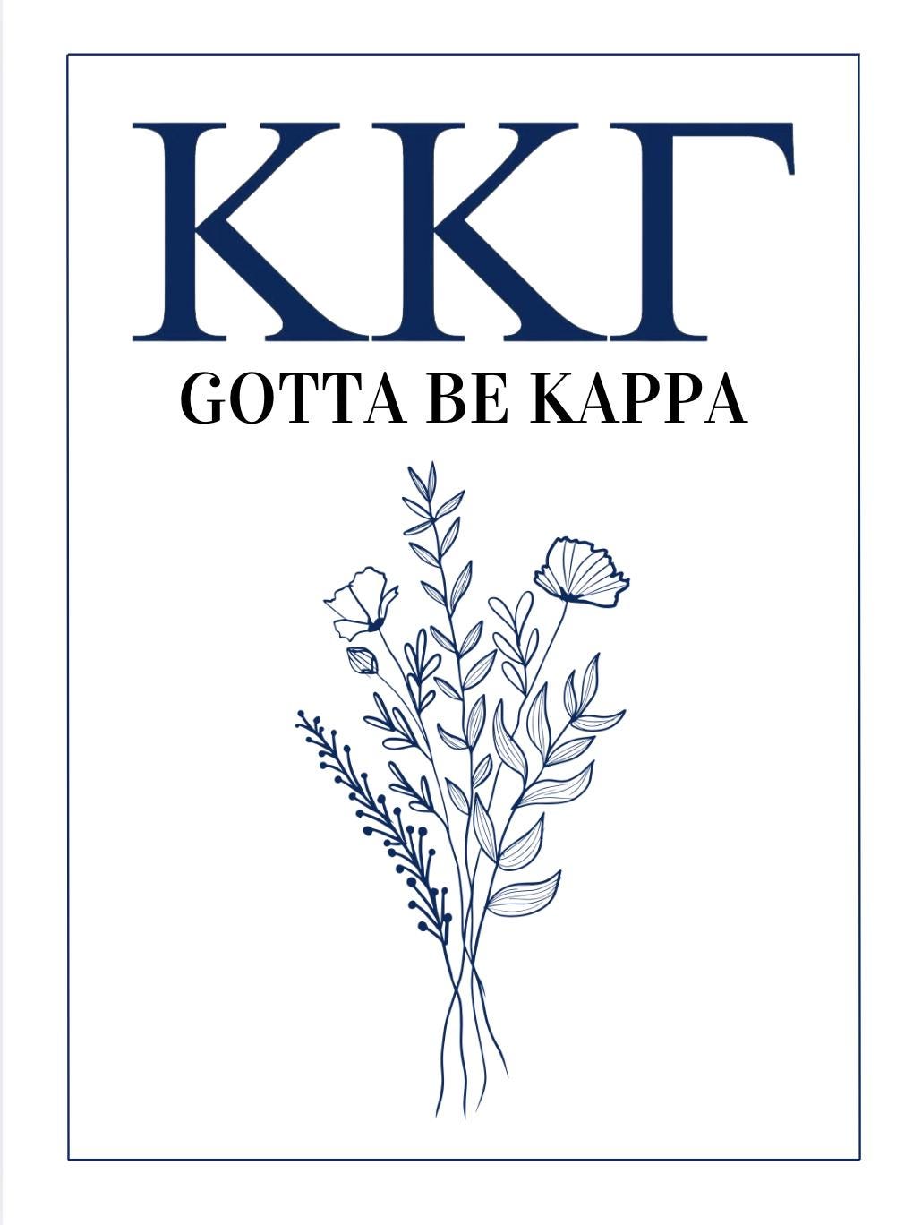 Kappa Kappa Gamma Printable Wall Art - Etsy