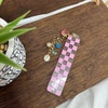 Pink Bow Charmed Bookmark Bow Bookmark Acrylic Bookmark Charmed ...