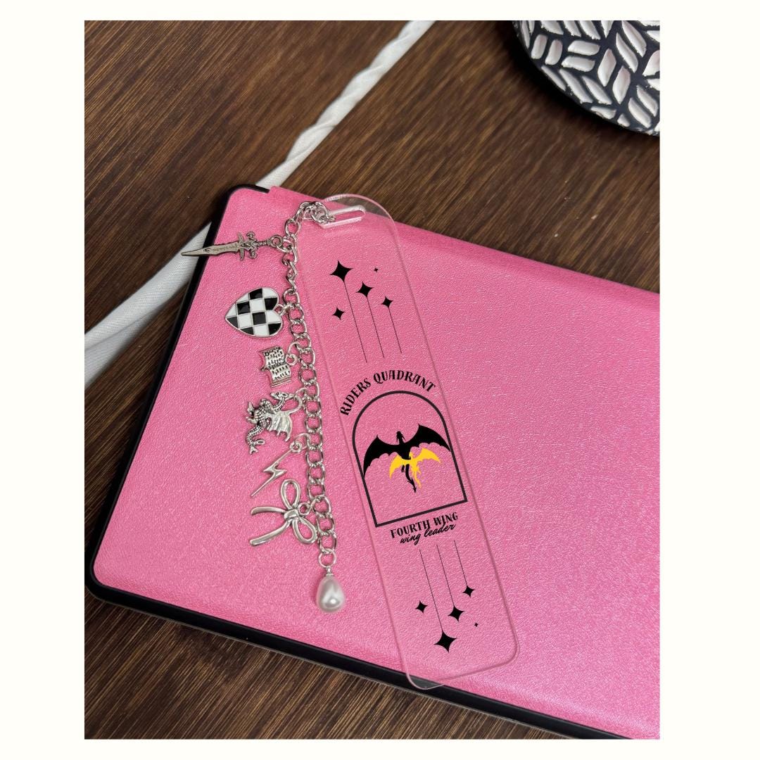 Riders Quadrant Bookmark Fourth Wing Bookmark Charmed Bookmark Acrylic ...