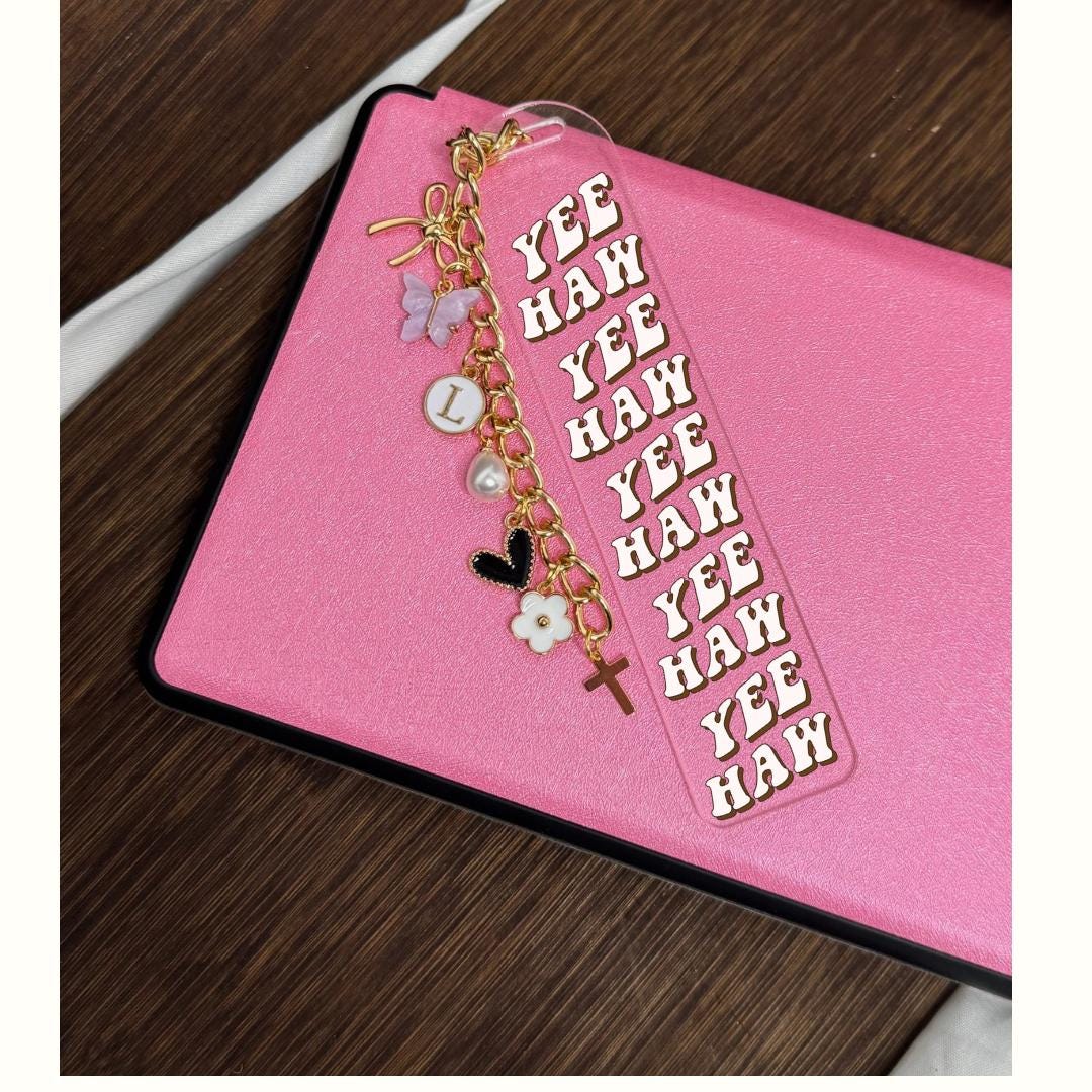 Yeehaw Bookmark Charmed Bookmark Cowboy Romance Cowboy Bookmark Bookish ...