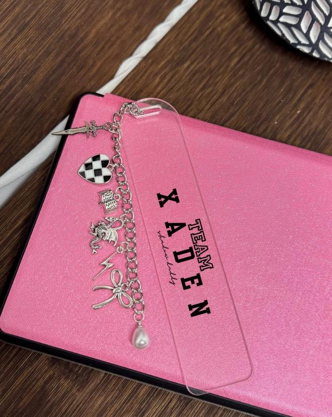 Xaden Charmed Bookmark | Team Xaden | Fantasy | Fourth Wing | Bookmark ...