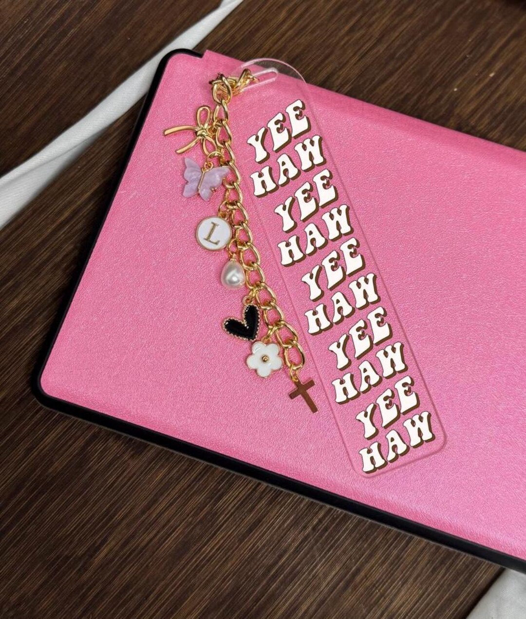 Yeehaw Bookmark | Charmed Bookmark | Cowboy Romance | Cowboy Bookmark ...