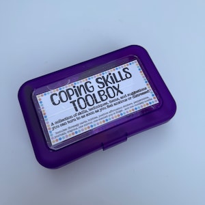 Coping Skills Toolbox - Etsy
