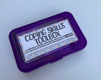 Coping Skills Toolbox, Coping Skills Cards, Emotional Regulation ...