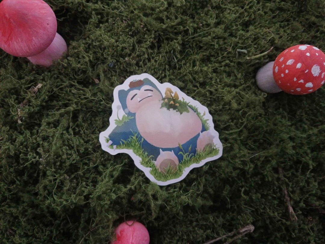 Snorlax Sticker - Etsy