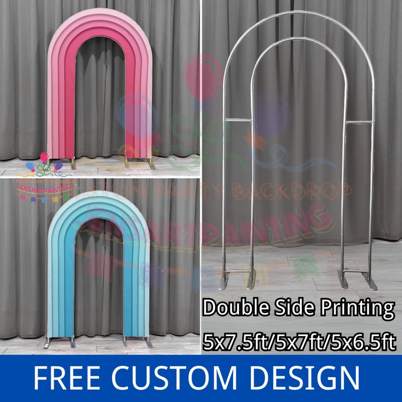 Ripple Arch Backdrop - Etsy