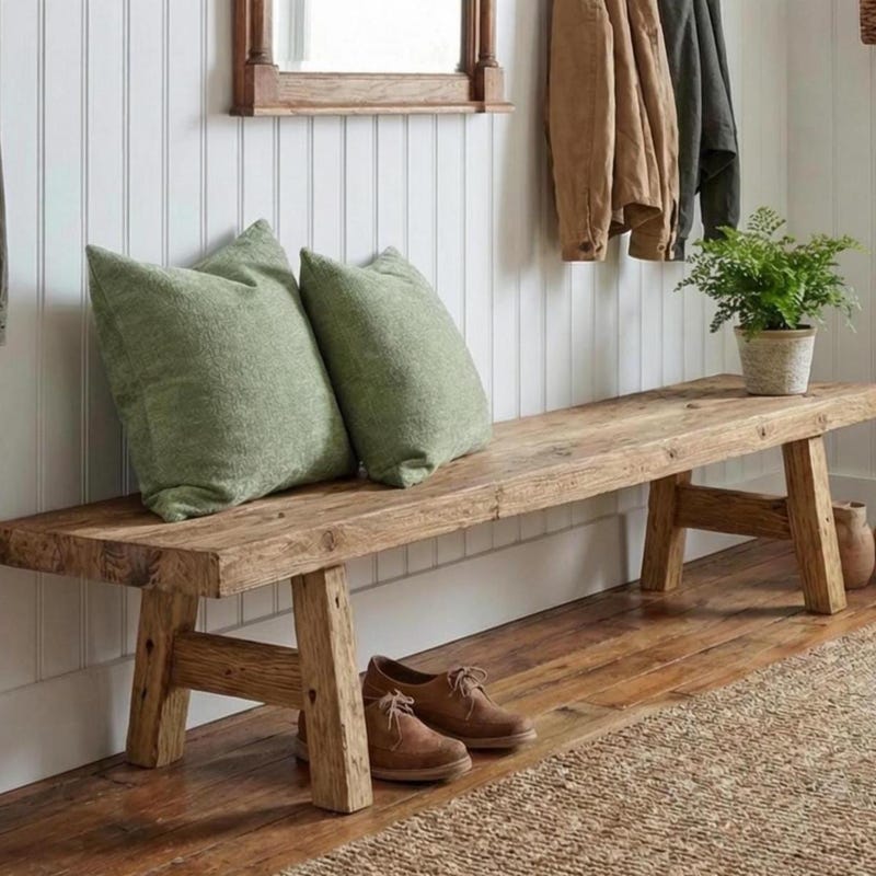 Barn Wood Bench - Etsy