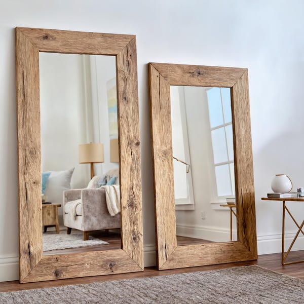 Rustic Mirror - Etsy