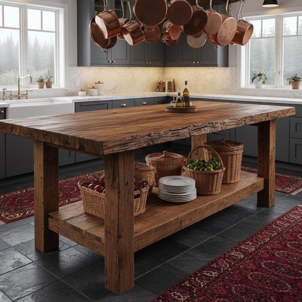 Dairy Table Kitchen Island - Etsy