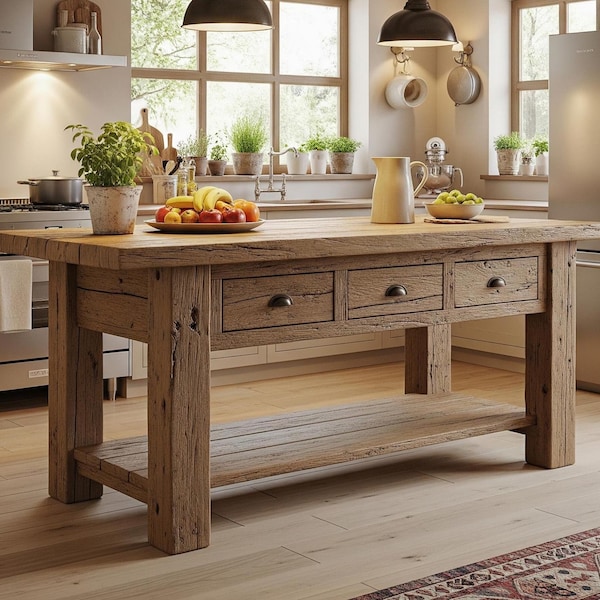 Kitchen Bar Island Table - Etsy