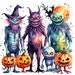 Halloween Spooktacular Clipart Bundle - Etsy