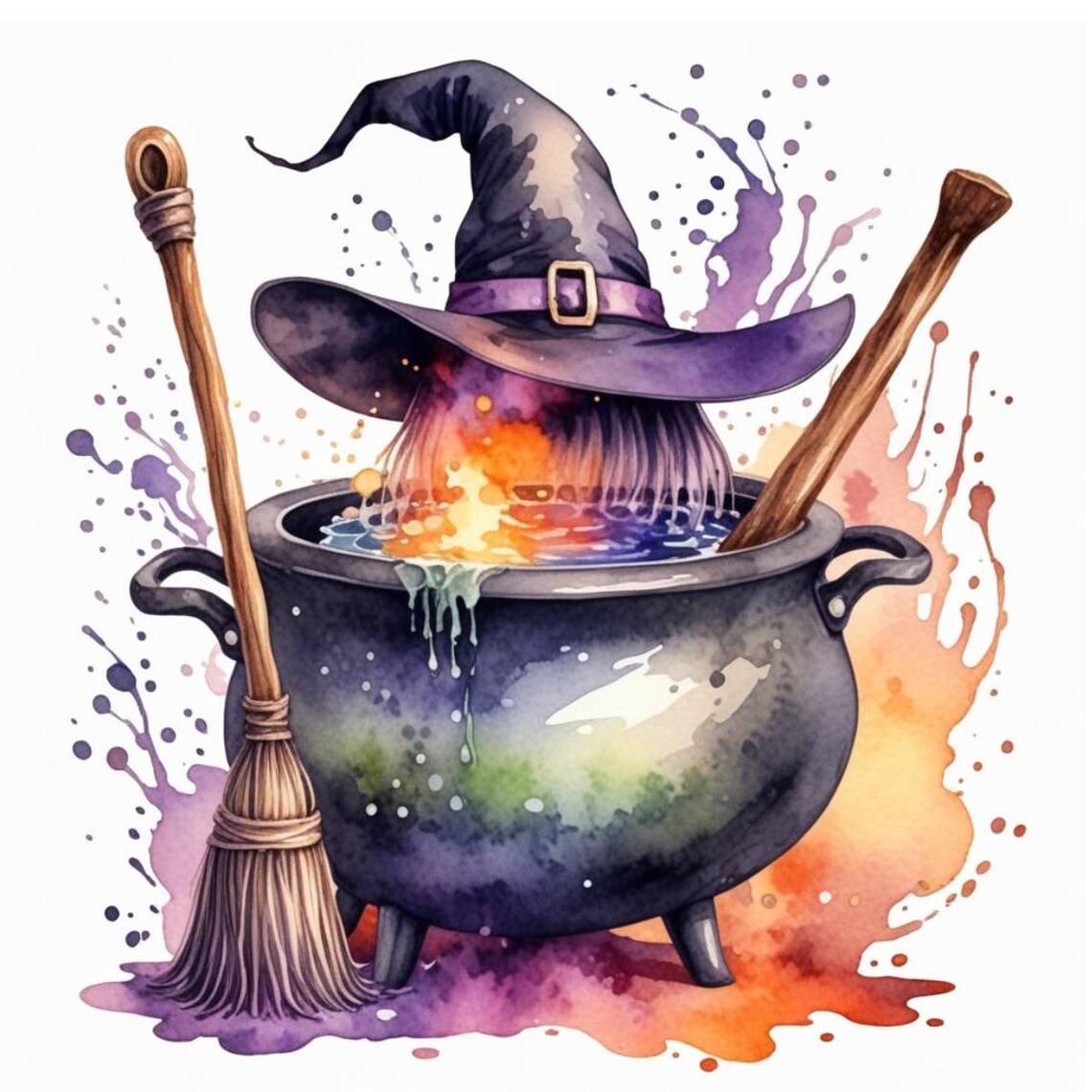 Halloween Spooktacular Clipart Bundle - Etsy