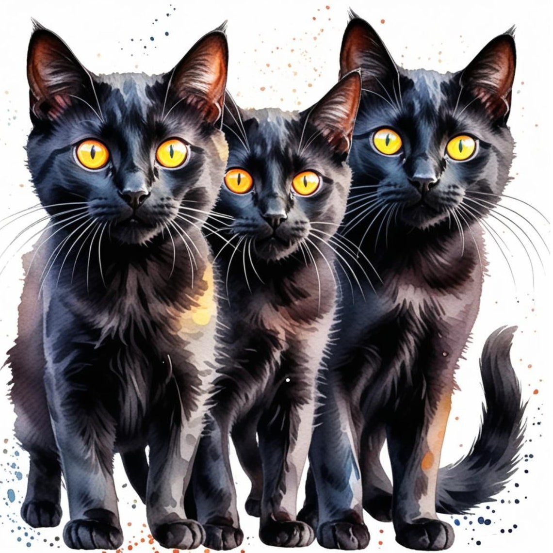 Halloween Spooktacular Clipart Bundle - Etsy