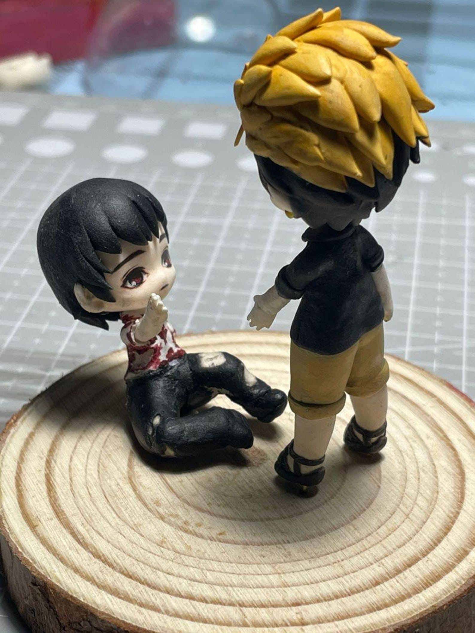Custom Clay Figures Commissions OC , Anime Game Characters Make 2D ...