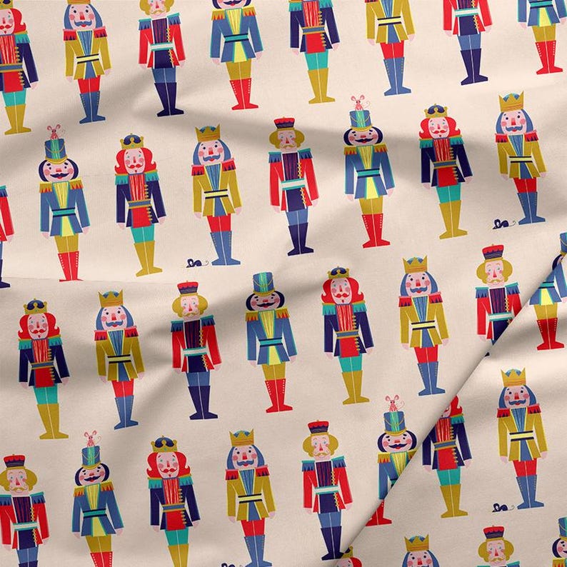 Paintbrush Studios NUTCRACKER Christmas Holiday FABRIC - Etsy