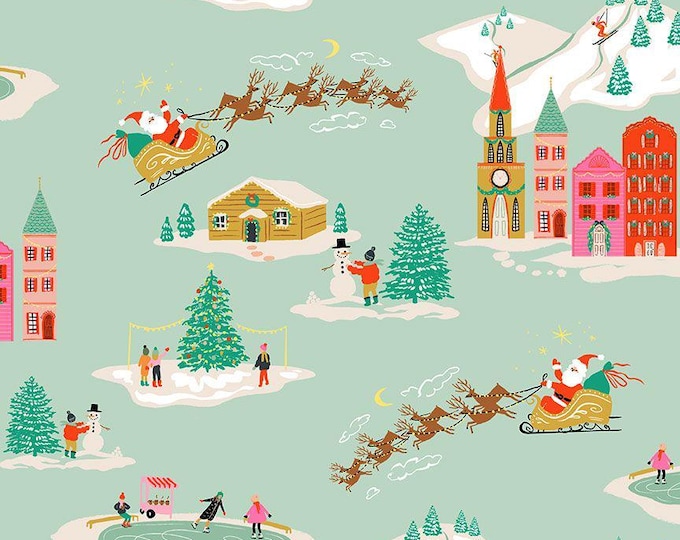 FABRIC Dear Stella HOLIDAY TOILE Holly Jolly Christmas - Etsy