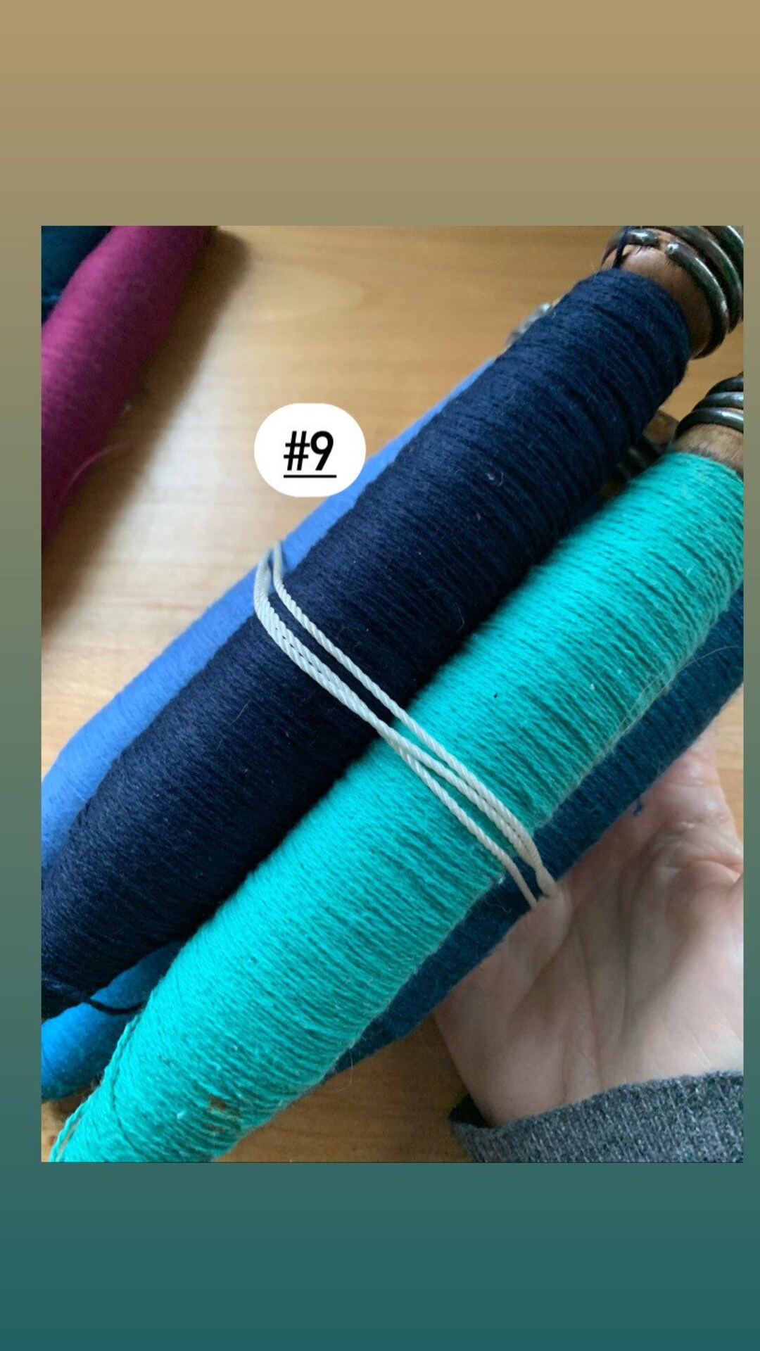 Vintage Thread Bobbin Spools Set of Five Textile Photoshoot Display ...