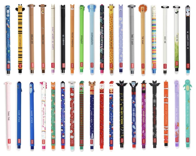 SET OF 36 - Collectors Edition LEGAMI Erasable Gel Pens - All Different Variations Including ...