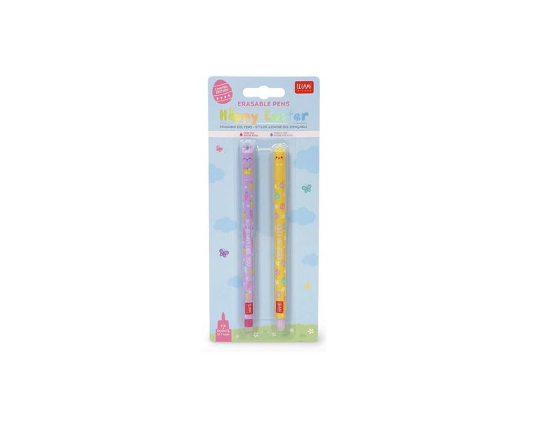 LEGAMI HOPPY EASTER Limited Edition Erasable Gel Pen 2025 - Set of 2 ...