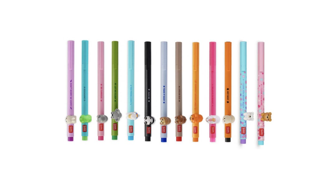 Set of 13 - LEGAMI LOVELY FRIENDS Gel Pens - Includes the Limited ...
