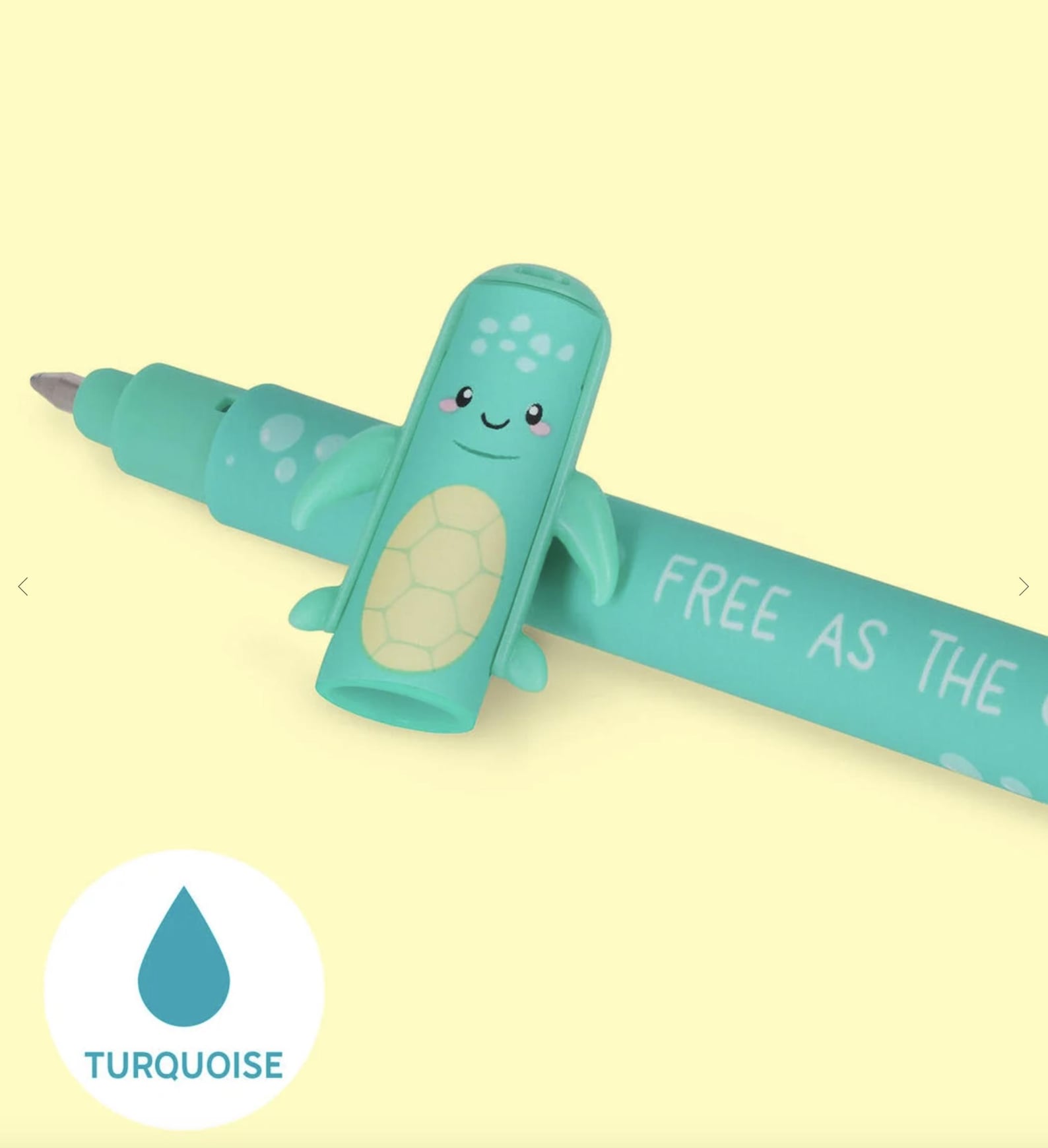 Lot de 3 stylos gel effaçables Under The Sea LEGAMI - Tortue, poisson ...